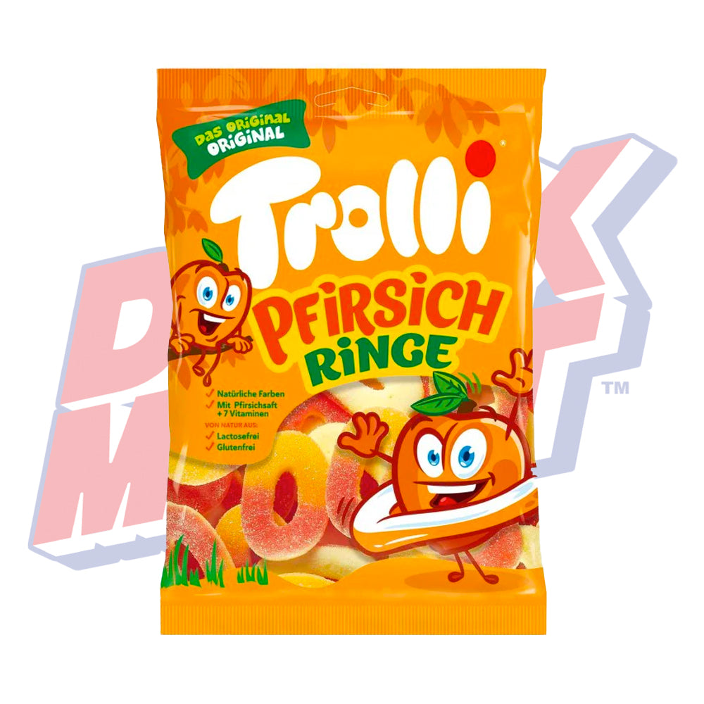 Trolli Peach Rings (Germany) - 150g – DANK MART