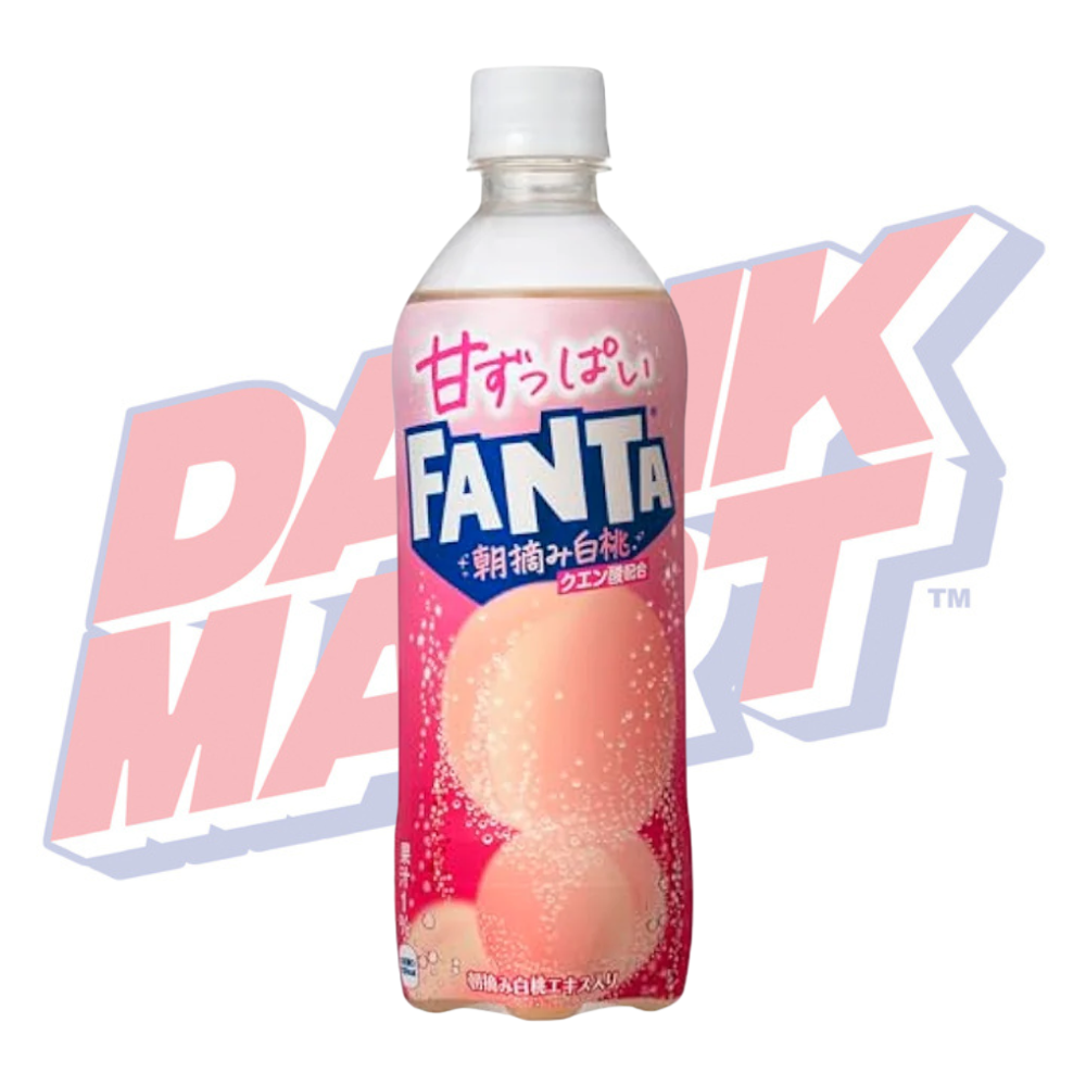 Fanta White Peach (Japan) - 490ml – DANK MART