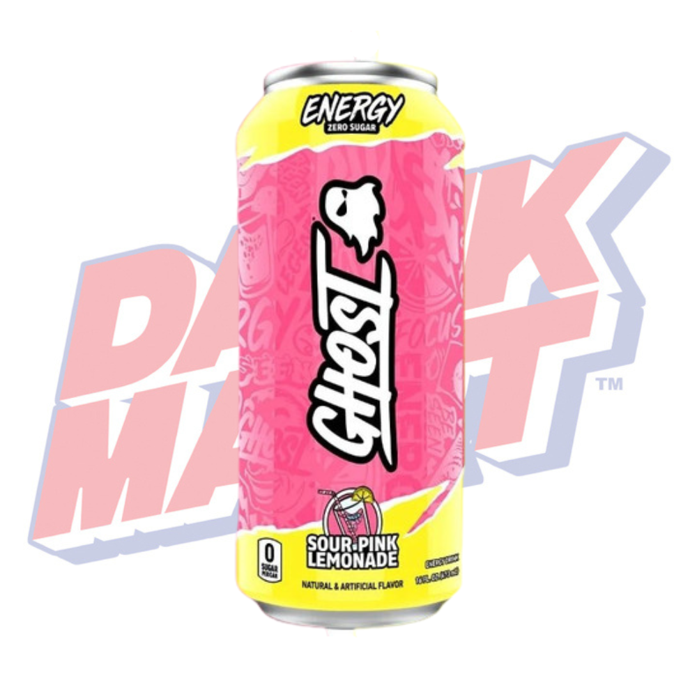 Ghost Energy Sour Pink Lemonade - 473ml – DANK MART