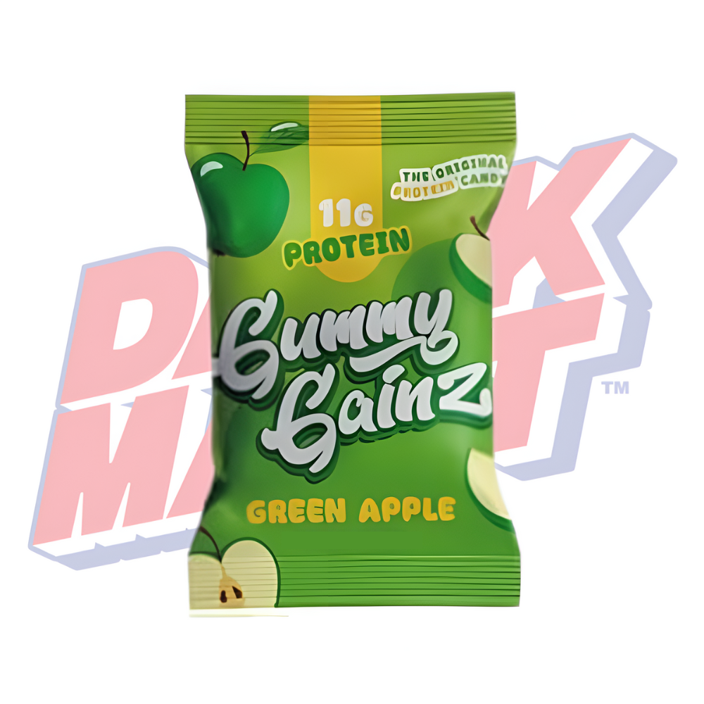 Gummy Gainz Green Apple - 49g – DANK MART