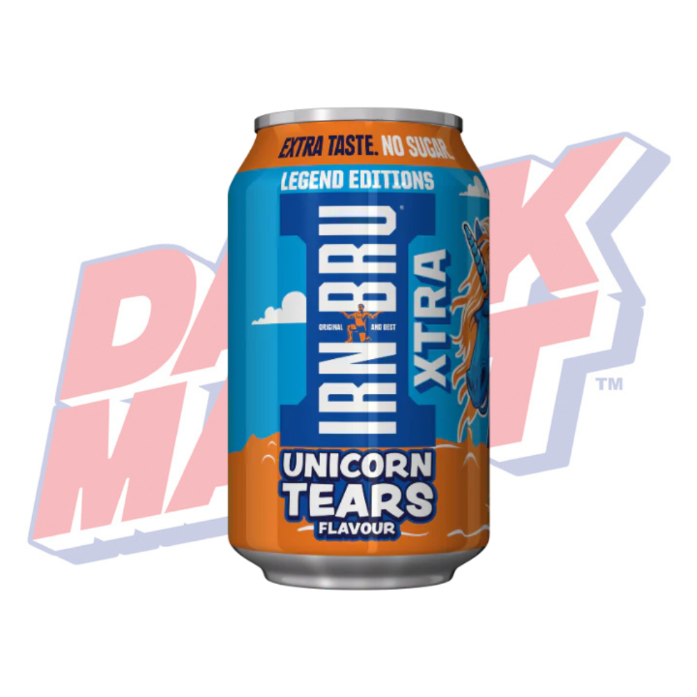 IRN BRU Xtra Unicorn Tears Zero Sugar (UK) - 330ml – DANK MART