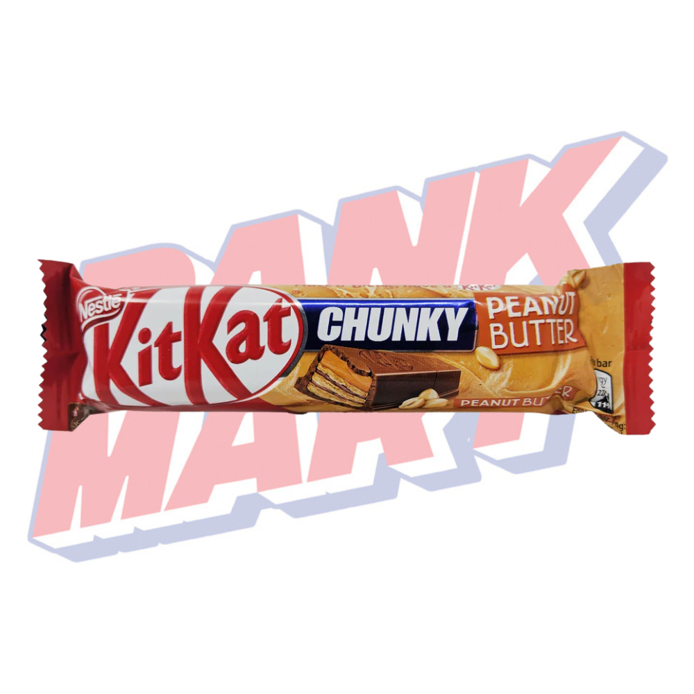 Kit Kat Chunky Peanut Butter 42g (UK) – DANK MART
