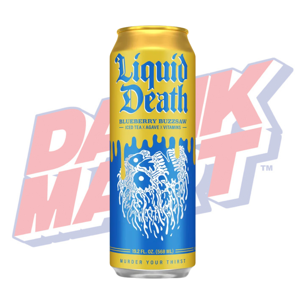 Liquid Death Blueberry Buzzsaw - 568ml – DANK MART