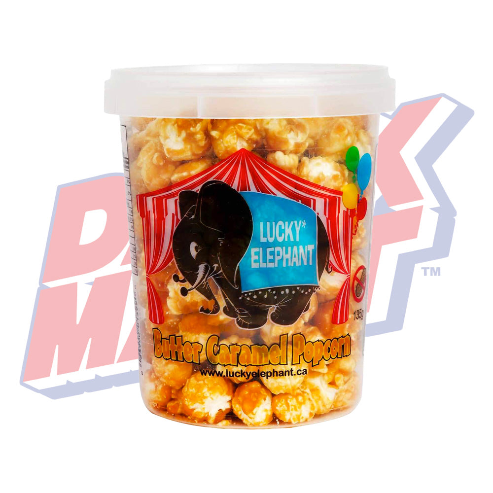 Lucky Elephant Butter Caramel Popcorn - 135g – DANK MART