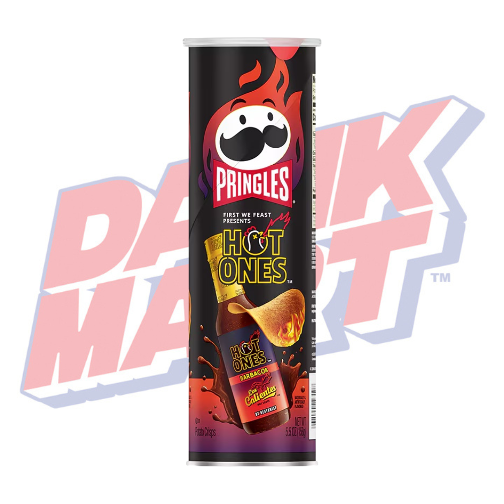 Pringles Hot Ones Los Calientes Barbacoa - 5.5oz – DANK MART