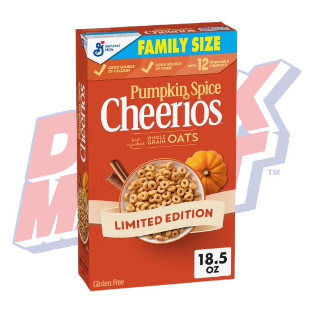 Pumpkin Spice Cheerios Family Size Cereal - 18.5oz – DANK MART
