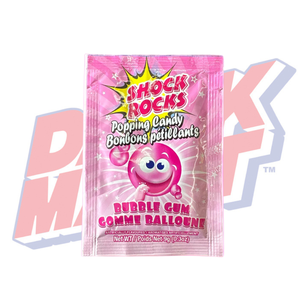 Shock Rocks Bubble Gum - 9g – DANK MART