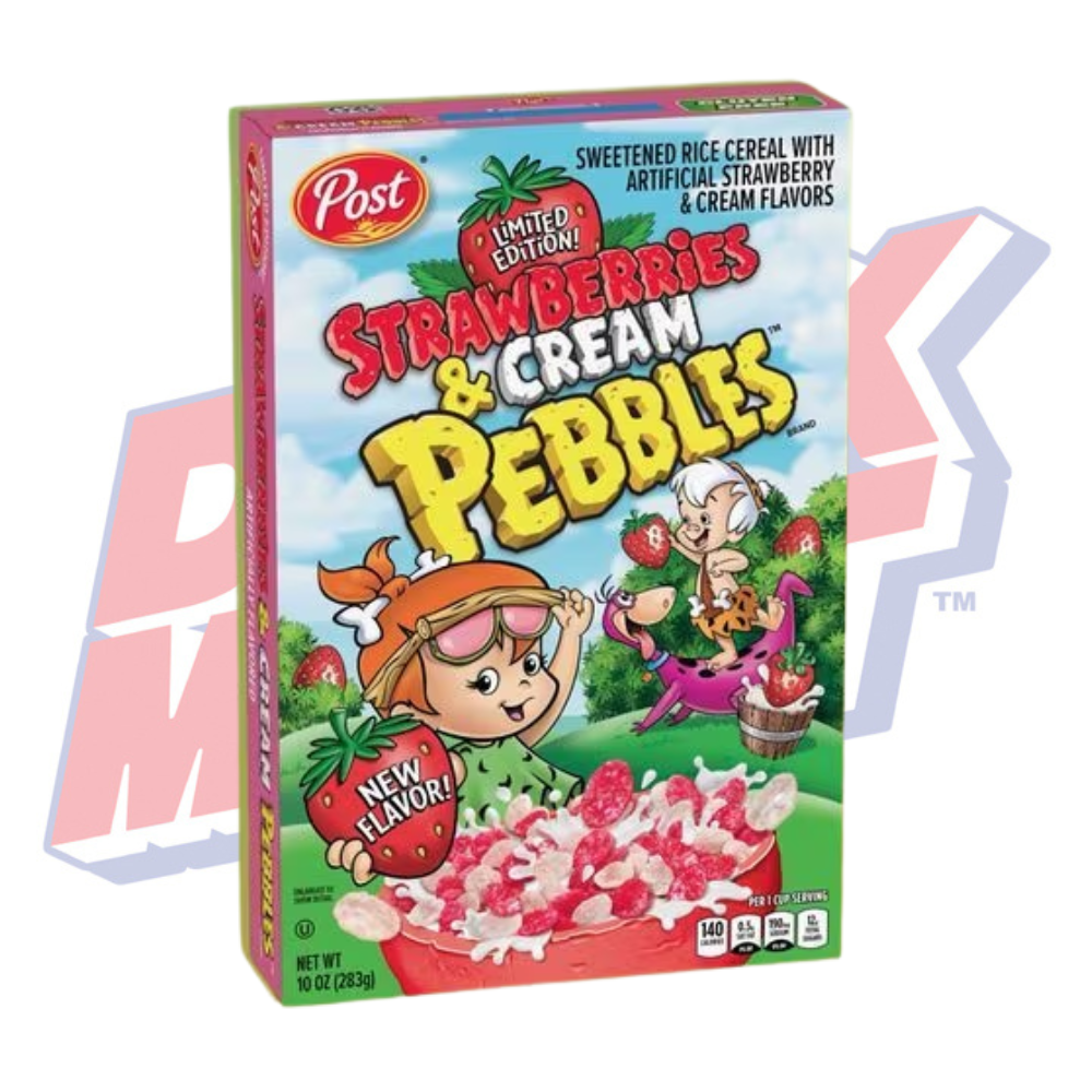 Strawberries & Cream Pebbles - 283g – DANK MART
