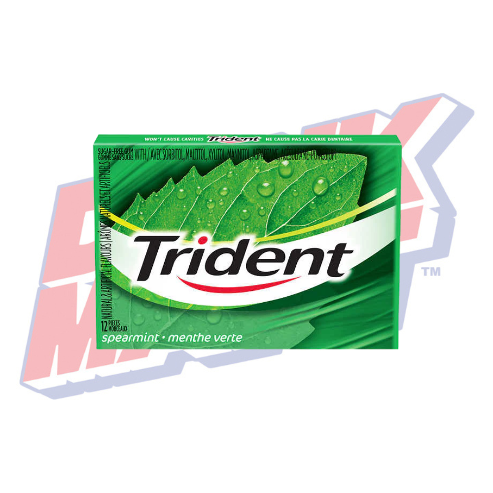 Trident Spearmint - 12pk – DANK MART