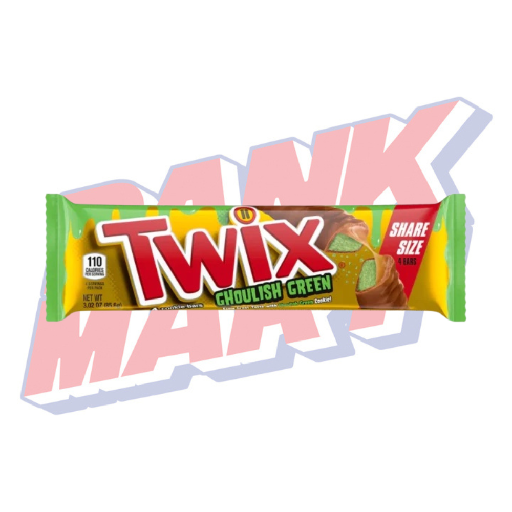 Twix Ghoulish Green King Size - 3.02oz – DANK MART