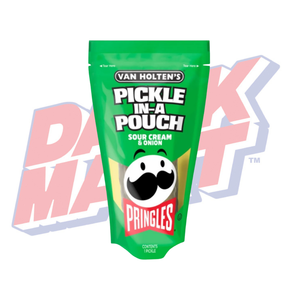 Van Holten's x Pringles Sour Cream & Onion Pickle - 180g – DANK MART