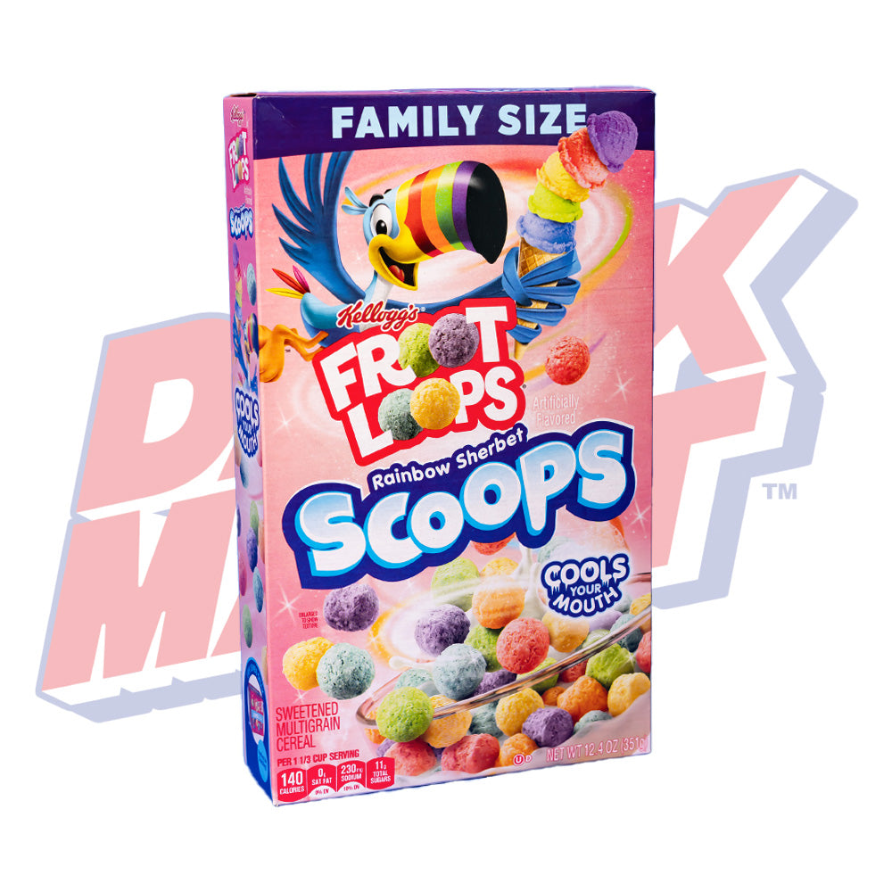 Froot Loops Rainbow Sherbert Scoops (Family Size) - 12.4oz – DANK MART