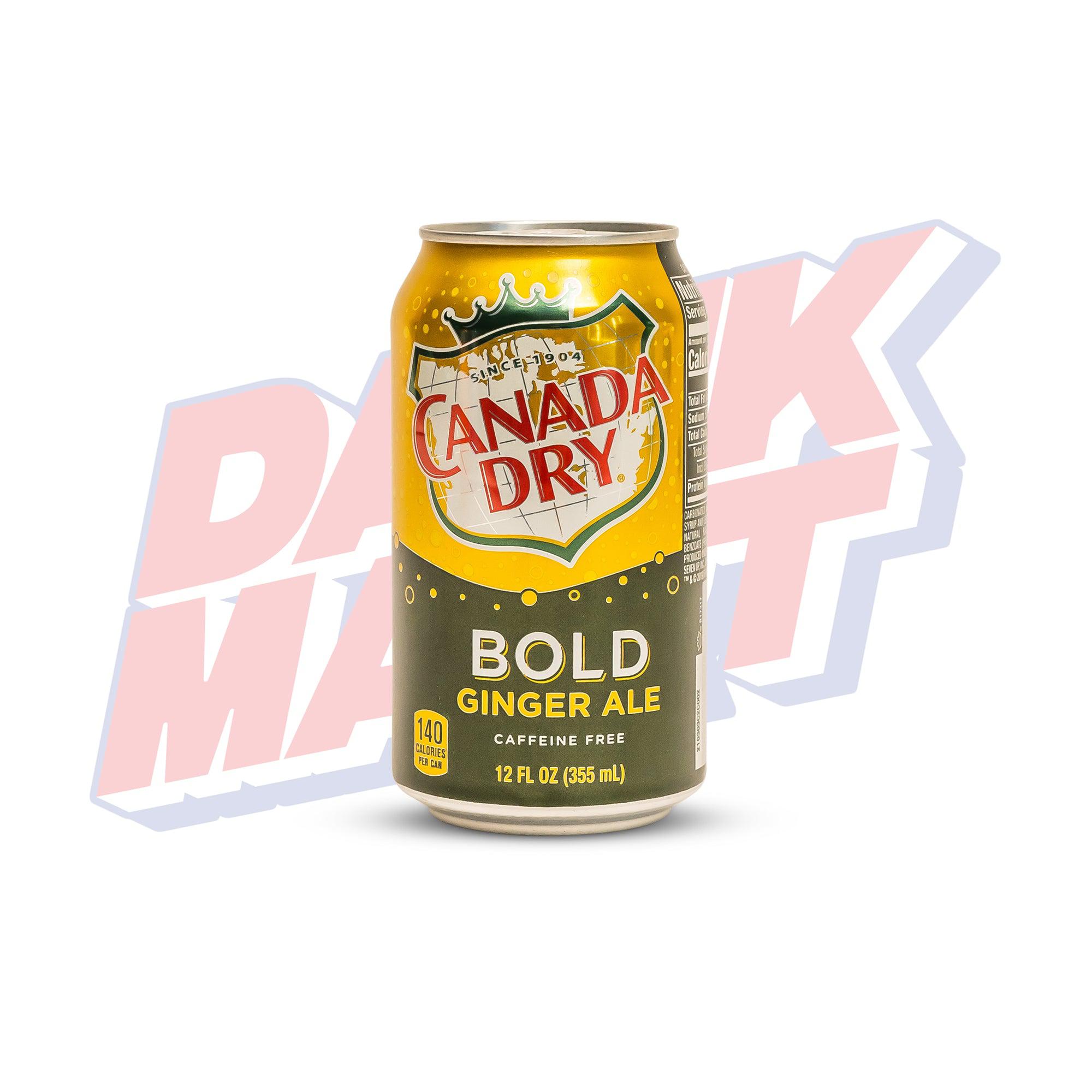 Canada Dry Bold Ginger Ale - 355ml – DANK MART
