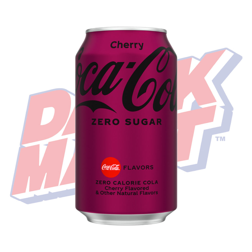 Cherry Coke Zero - 355ml – DANK MART