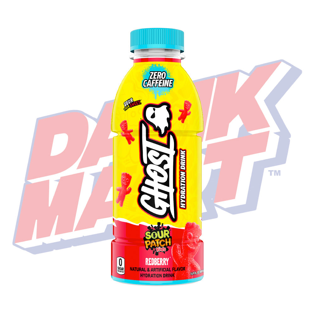 Ghost Hydration Sour Patch Redberry - 500ml – DANK MART